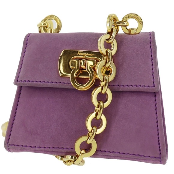 Salvatore Ferragamo | Bags | Sale Rare Salvatore Ferragamo Mini Gancini ...